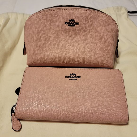 Coach | Bags | Coach Wallet And Makeup Pouch | Poshmark